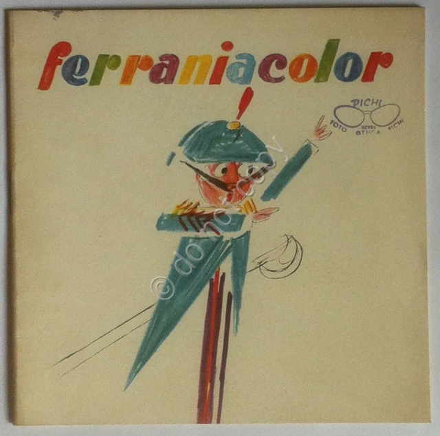 FOTOGRAFIA - LIBRETTO pubblicitario - Ferraniacolor - Pichi Ottica ...
