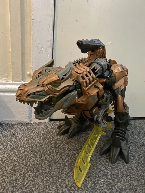 FIGURINE T-REX DINOSAURE Transformers Grimlock Stomp & Chomp Age of ...