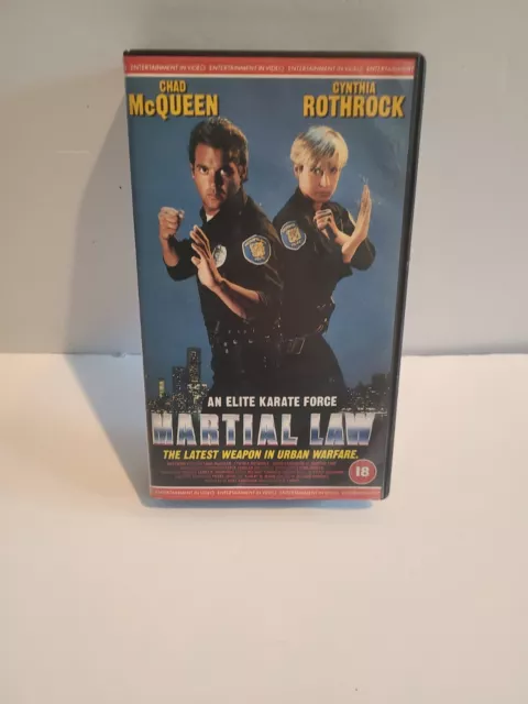 Martial Law Cynthia Rothrock Vhs Martial Arts 12 19 Picclick