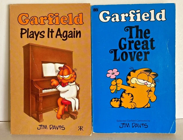 GARFIELD COMICS X 2 Books By Jim Davis Plays it again The Great Lover ...