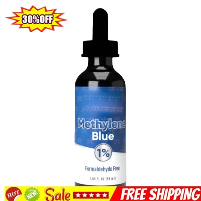 60ML METHYLENE BLUE Drops for Health Use New £7.90 - PicClick UK