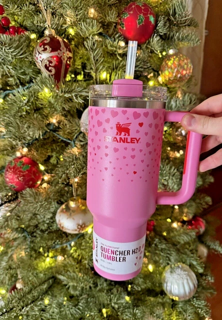 STANLEY TARGET EXCLUSIVE Valentine’s Day 2025 Sweet Hearts 40oz Tumbler ...