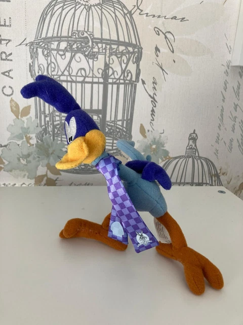 WARNER BROS LOONEY Tunes Road Runner Plush Soft Toy Rare £11.12 ...