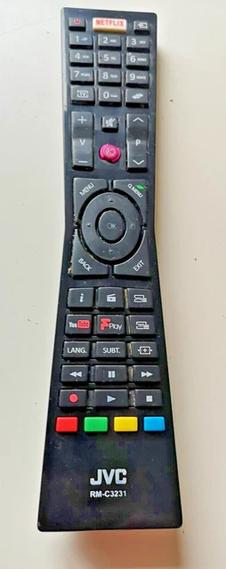 JVC REMOTE CONTROL rm-c3231 Used £4.89 - PicClick UK
