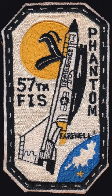 USAF 57TH FIGHTER Interceptor Squadron F-4 Phantom Keflavik Iceland ...