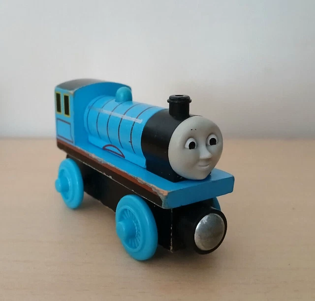 THOMAS TANK ENGINE & Friends Wooden Railway Train - EDWARD Brio ELC £11 ...