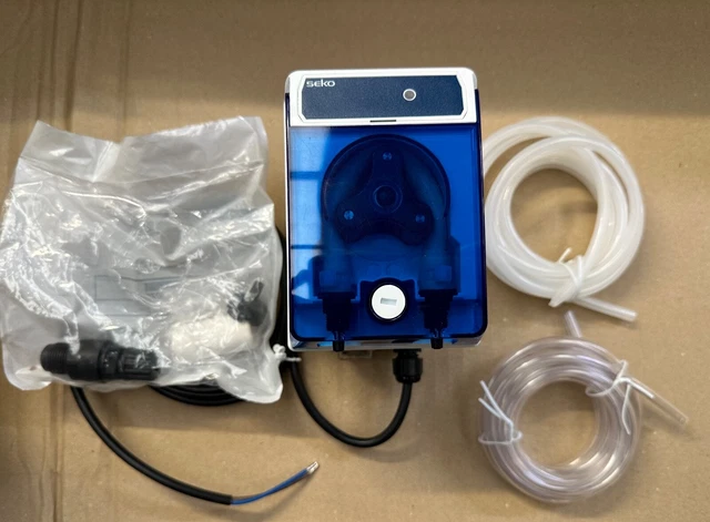 SEKO PERISTALTIC DOSING PUMP CHEMICAL DOSING KIT 4.0 Lts per hour ...
