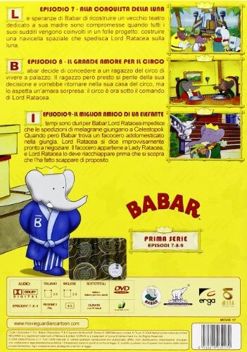 BABAR (+BOOKLET) STAGIONE 01 EPISODI 07-09 [(+BOOKLET)] [IMPORT anglais ...