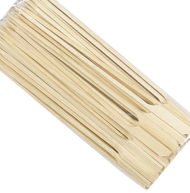 BAMBOO WOODEN SKEWERS Cocktail Sticks Tala 50x 9 or 18cm Buffet Burger ...