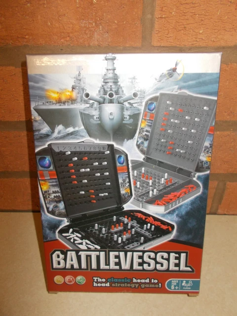 BATTLE VESSEL GAME - (battleships) - BNIB £0.99 - PicClick UK
