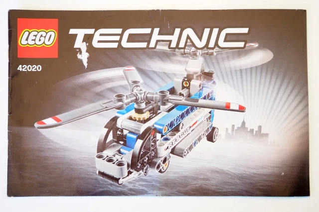 LEGO TECHNIC N°42020 Helico Rescue SANS sa boîte, Occasion EUR 14,90 ...