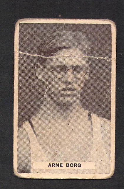 M0386 ARNE BORG Swimming Champion #11 Sweetacres Chewing Gum Card EUR 8 ...