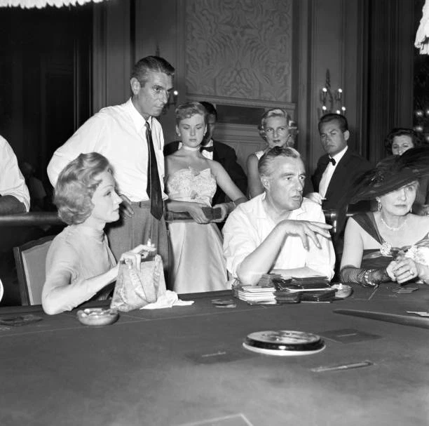 MARLENE DIETRICH AND Italian actor and director Vittorio De Sica 1956 ...