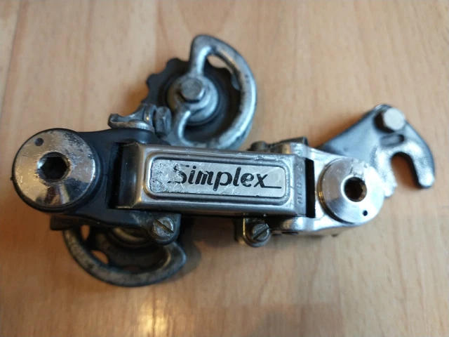 VINTAGE SIMPLEX PSX810 Short Cage Rear Derailleur Retro Bike Frame Or ...