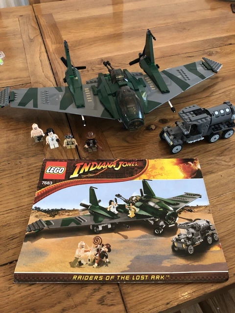 LEGO INDIANA JONES 7683 Fight On The Flying Wing (2009) Please Read EUR ...