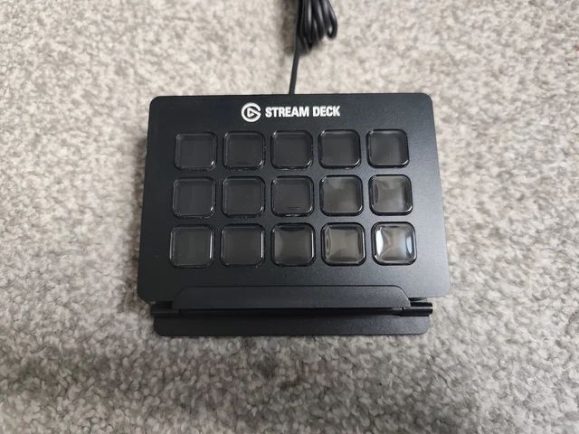 ELGATO STREAM DECK MK1 LCD Controller 15-Key - Black £79.99 - PicClick UK