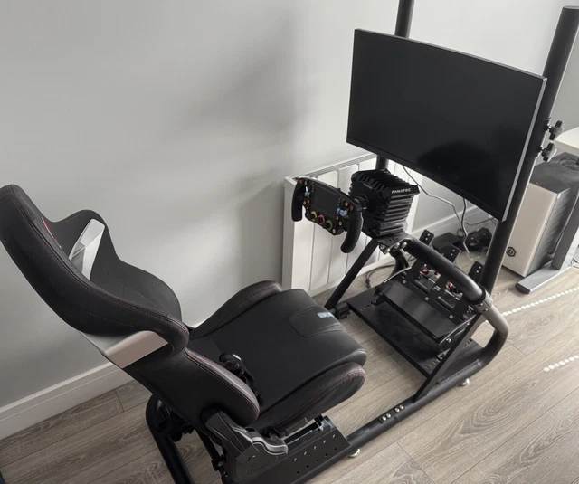 COMPLETE SIM RACING Rig - Fanatec and Leoxz setup £2,200.00 - PicClick UK