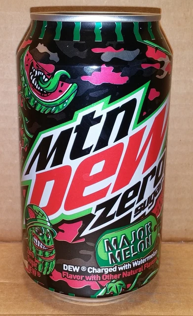 MOUNTAIN DEW 12 oz. Can - Mtn Dew Zero Sugar – Major Melon EUR 1,83 ...