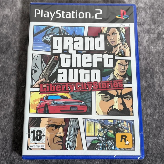 GRAND THEFT AUTO Liberty City Stories PS2 PlayStation 2 PAL Game NEW ...