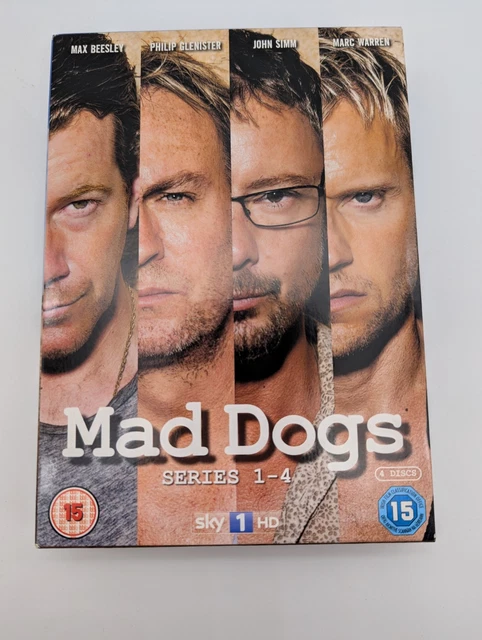MAD DOGS COMPLETE Series DVD Box Set 1 2 3 4 Region 4 + 2. 4 Discs Max ...