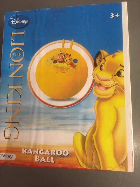 DISNEY LION KING Simba Kangaroo Ball Space Hopper Activity Toy £7.75 ...