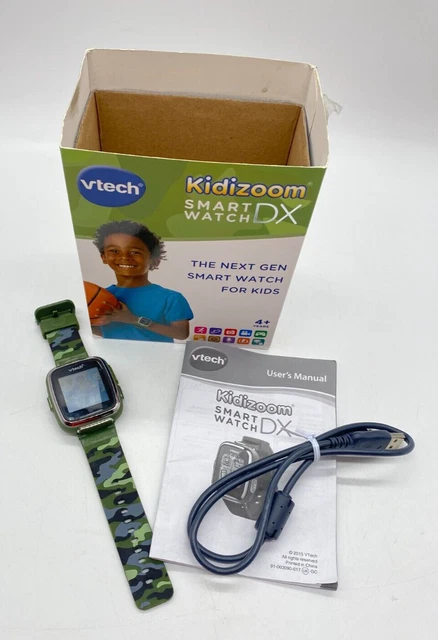 VTECH KIDIZOOM SMART Watch DX Cinturino mimetico (PG127W) EUR 12,09 ...
