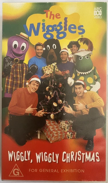 THE WIGGLES VHS Wiggly, Wiggly Christmas Video Cassette ABC 1997 $17.70 ...
