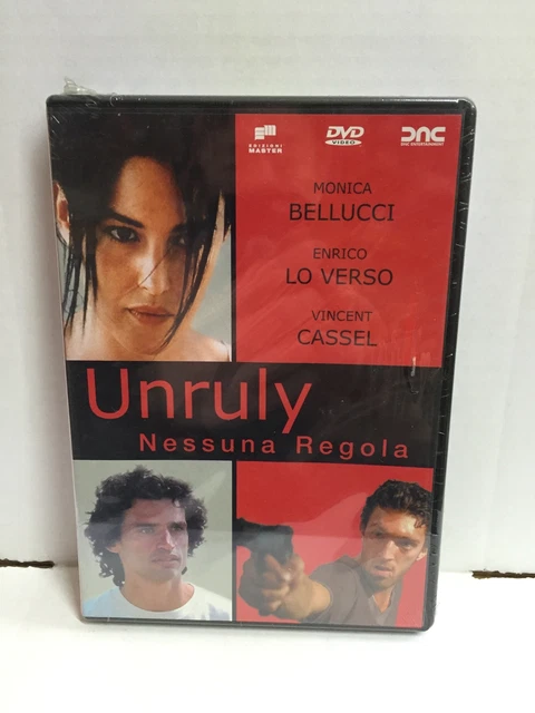 DVD FILM UNRULY NESSUNA REGOLA Monica Bellucci PAL 2 EUR 5,50 - PicClick FR