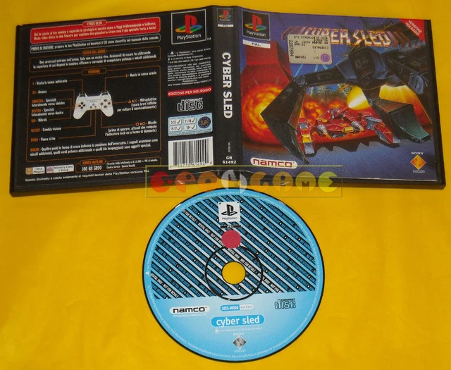 CYBER SLED PS1 Versione Italiana edita per il Noleggio - Usato EUR 29 ...