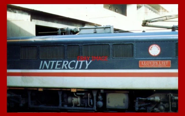 PHOTO BR Class 86 Electric Loco Lloyds Nameplate £1.45 - PicClick UK