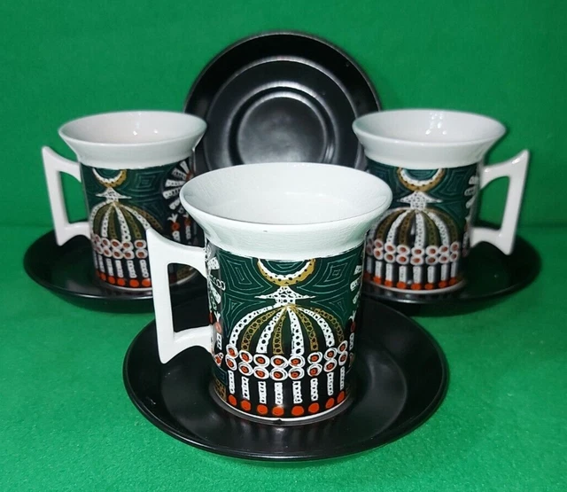 SUSAN WILLIAMS-ELLIS &MAGIC City" design Cups & saucers by Portmeirion ...