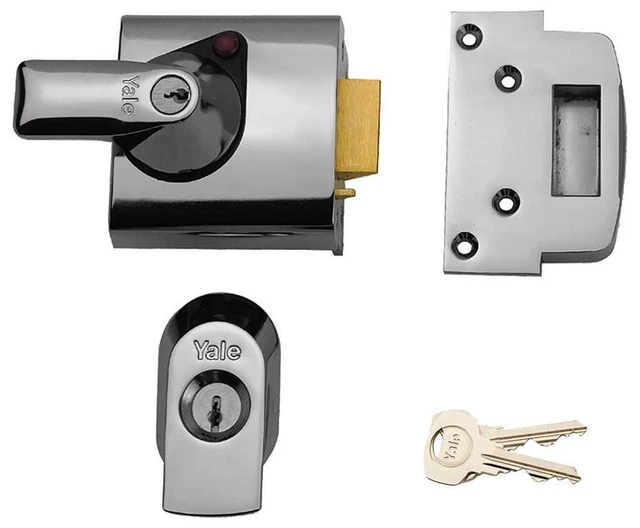BS1 MAXIMUM SÉCURITÉ Nuit Loquet Verrou Chrome 60mm Appui Tête P-BS1-CH ...
