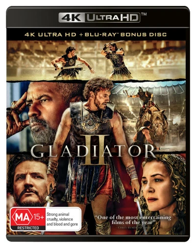 GLADIATOR II (4K Uhd) (2024) [New 4K Bluray] $52.99 - PicClick AU