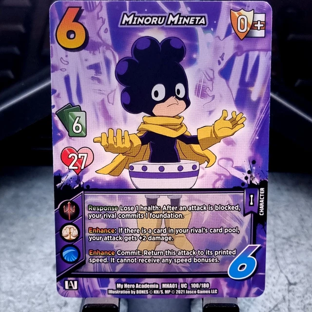 MINORU MINETA MHA01 UC 100/180 - My Hero Academia CCG Wave 1 EUR 0,73 ...