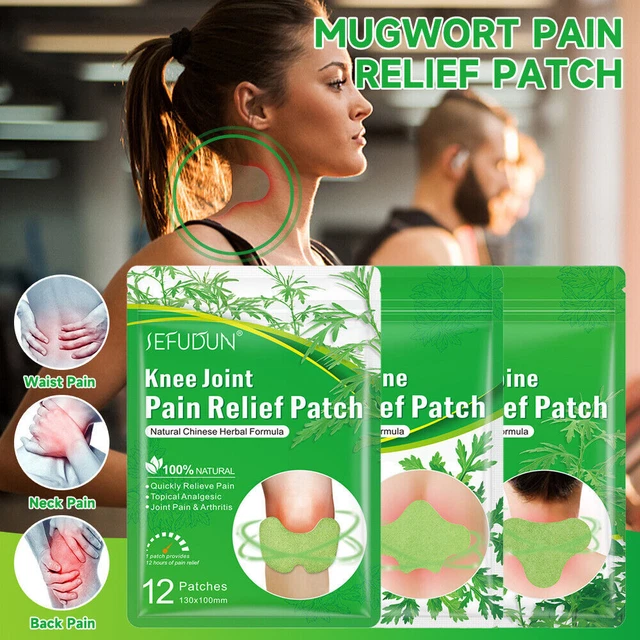 LUMBAR PAIN RELIEF Patch Cervical Spine/Knee Joint Herbal Pain Relief ...