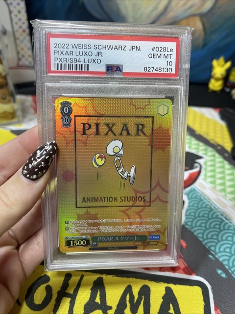 POP 7 WEISS Schwarz Japanese Pixar Luxo Jr. PXR/S94-028Le PSA Gem Mint ...