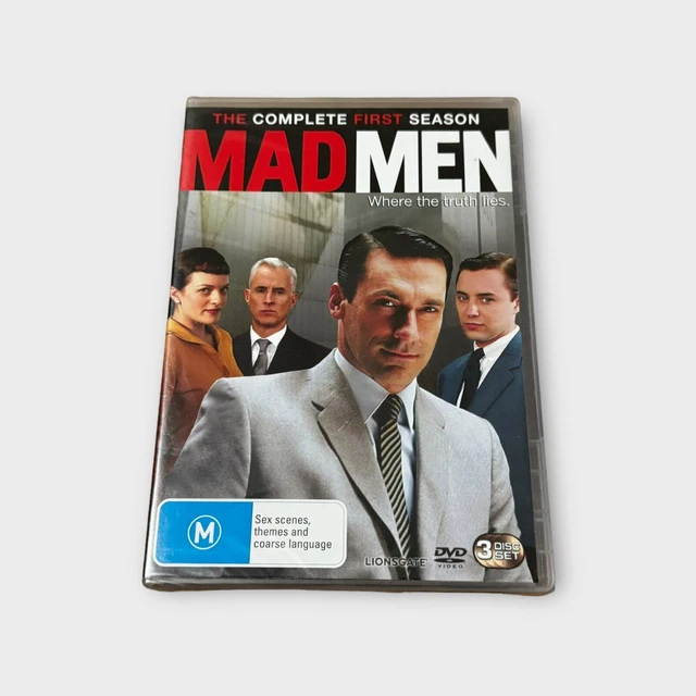MAD MEN COMPLETE Season 1 Jon Hamm Elisabeth Moss Region 4 New Sealed ...