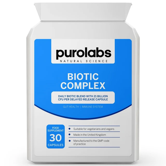 PROBIOTIC COMPLEX FOR Gut Health | High Strength Probiotic for Men and ...