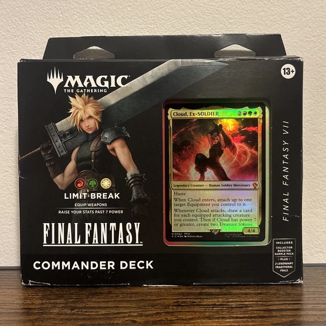 MAGIC THE GATHERING Final Fantasy Limit Break Commander Deck Brand New MTG TCG $169.95 - PicClick AU