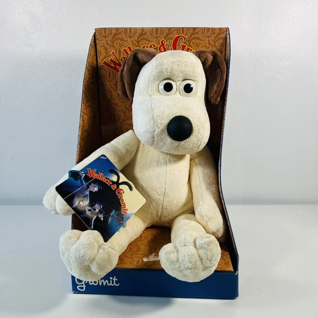 GOSH WALLACE & Gromit Curse Of The Were Rabbit Plush Soft Beanie Toy 18 ...