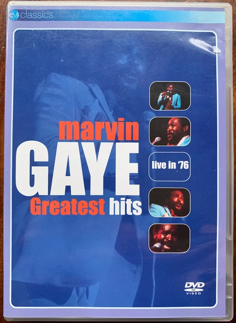 MARVIN GAYE GREATEST Hits Live in 1978 DVD Rock Pop Soul Music Concert ...