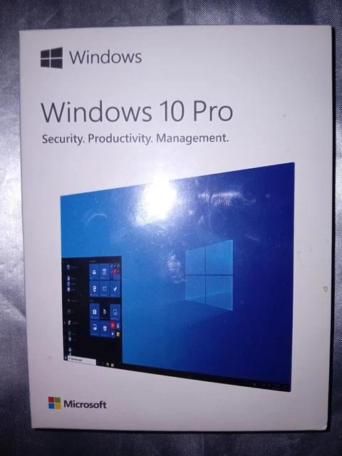 MICROSOFT WINDOWS 10 Professional Usb Version 32/64 Bit. New And Sealed ...