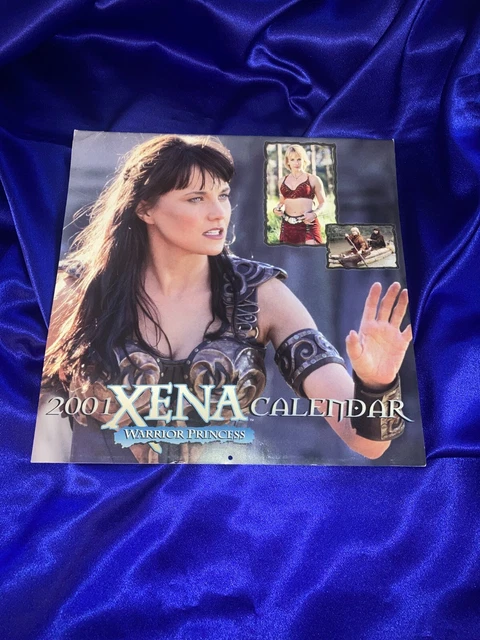 VERY RARE XENA Warrior Princess 2001 Photo Calendar $29.99 - PicClick