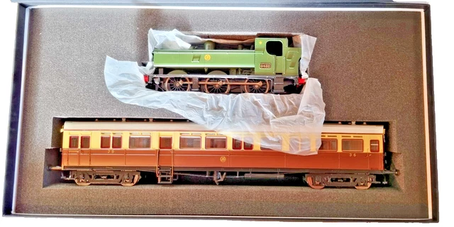 DAPOL LIONHEART LHT 701S-3 Autotrain 6432 GWR Lion Heart O Gauge Auto ...