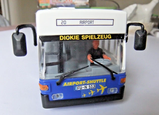 CITY EXPRESS 808 Bendy Bus, Majorette / Dickie Toys, Pull Back Friction ...