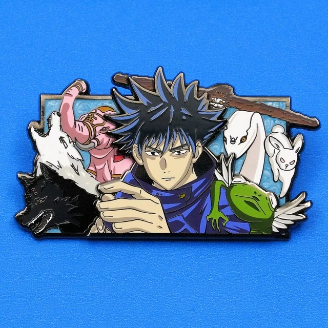 JUJUTSU KAISEN MEGUMI Fushiguro Ten Shadows Limited Edition Emaille Pin ...