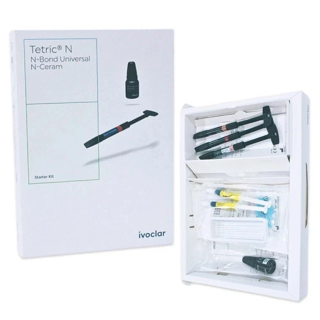 IVOCLAR VIVADENT TETRIC N Ceram Intro Pack Nano Hybrid Composite Dental ...