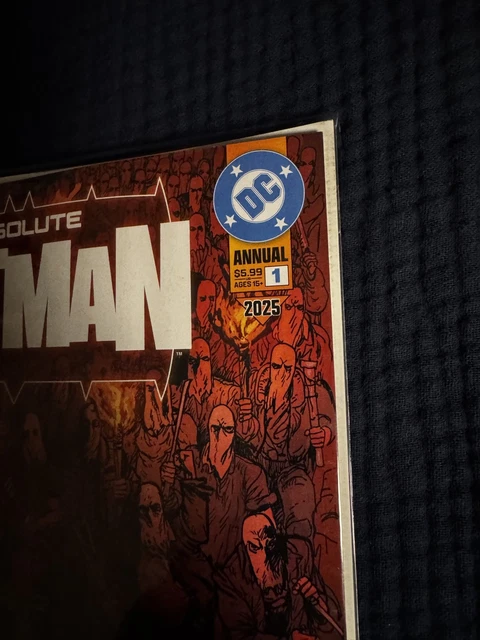 ABSOLUTE BATMAN 2025 Annual #1 Daniel Warren Johnson 1st Print Main ...