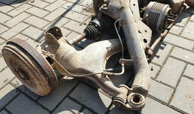 VW GOLF MK2 Syncro Complete Rear Suspension Subframe Haldex Arms Shafts ...