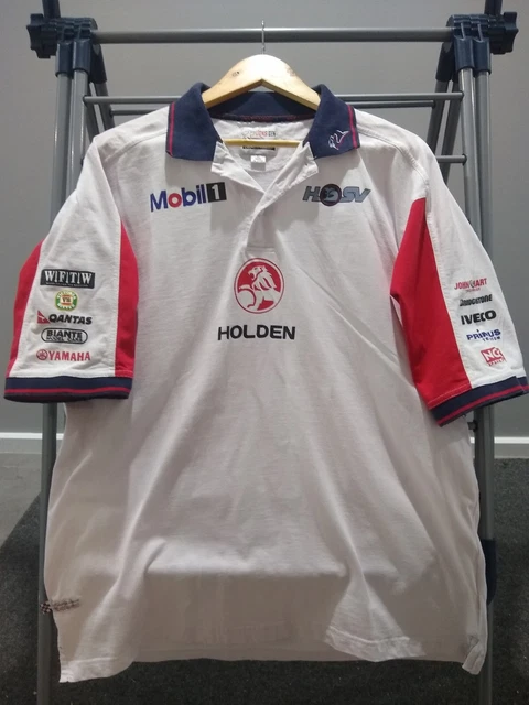 HOLDEN RACING TEAM HSV V8 Supercars Team Gear XL Polo Shirt Lions Den ...